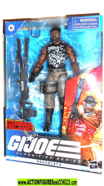 gi joe ROADBLOCK 6 inch Classified series 11 2021 gijoe mib moc ...
