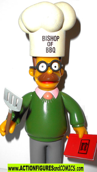 simpsons NED FLANDERS 2001 series 2 2000 playmates complete ...