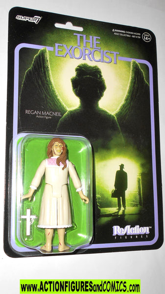 ReAction figures EXCORCIST regan macneil super 7 horror classics moc ...