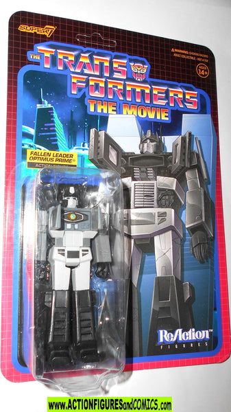 Transformers Reaction OPTIMUS PRIME the movie death black grey moc ...