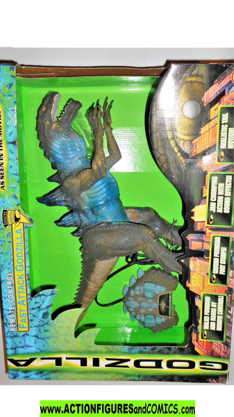 GODZILLA toybiz 1998 FAST ATTACK GODZILLA RC Remote control moc mib ...