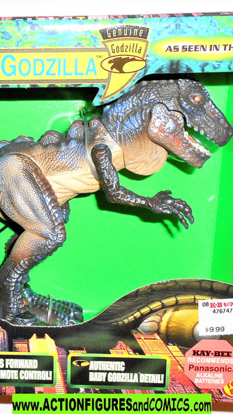 GODZILLA toybiz 1998 Tail Swinging BABY GODZILLA movie moc mib ...