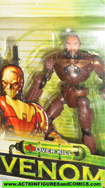 gi joe DUKE vs OVERKILL 2004 valor vs venom vvvaction figures moc ...