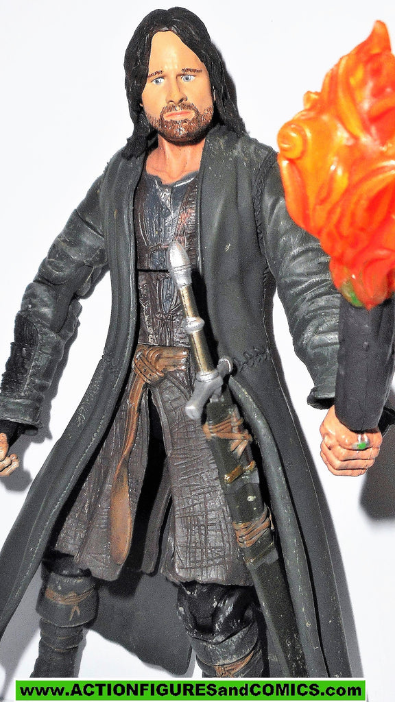 Lord of the Rings STRIDER sword drawing toy biz complete hobbit ...