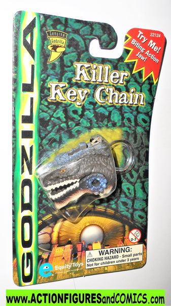 GODZILLA 1998 Killer Key godzilla head Chain Equity Toys movie 2 moc ...