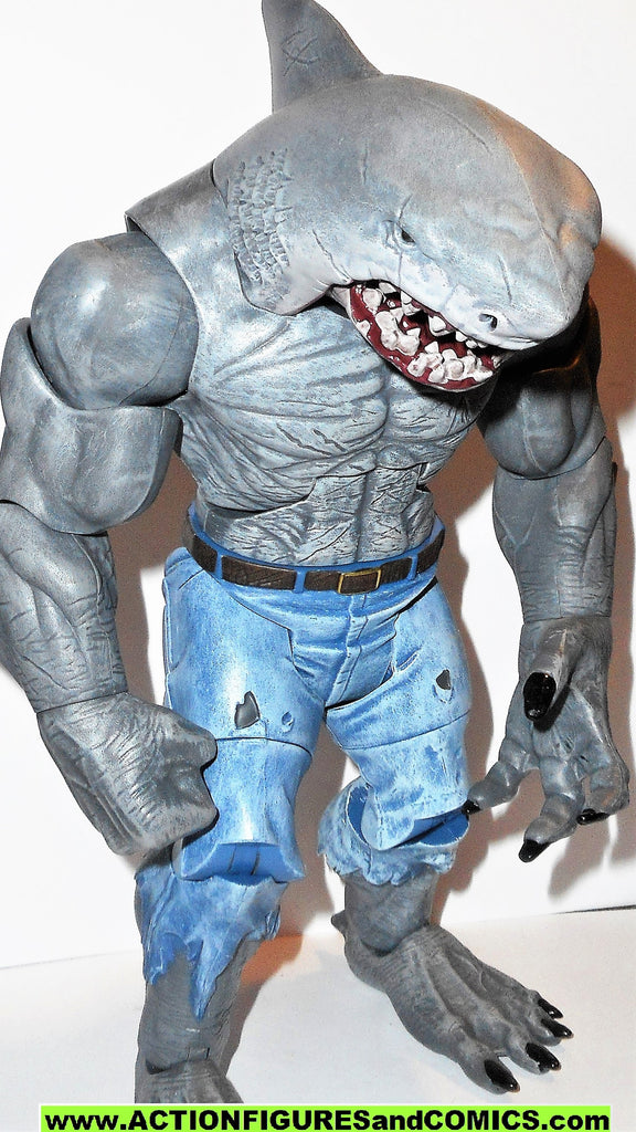 dc universe classics KING SHARK baf COMPLETE 9 inch multiverse cnc ...