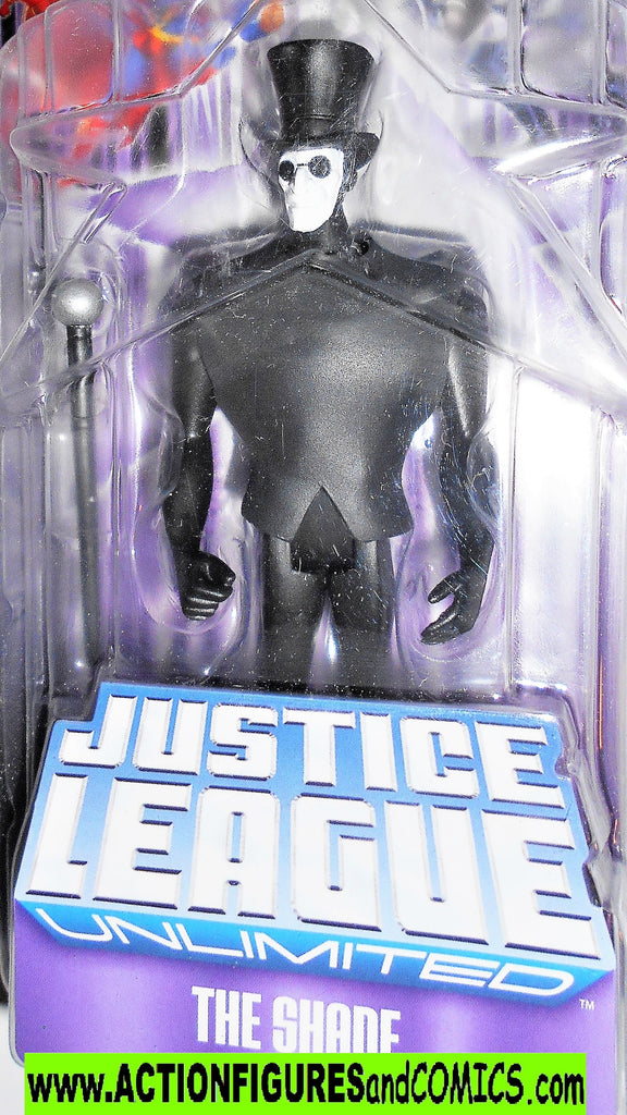 justice league unlimited SHADE moc mip mib 2007 dc universe jlu dcu ma ...