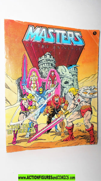 Masters of the Universe the TALE of TEELA 1982 he-man vintage mini com ...