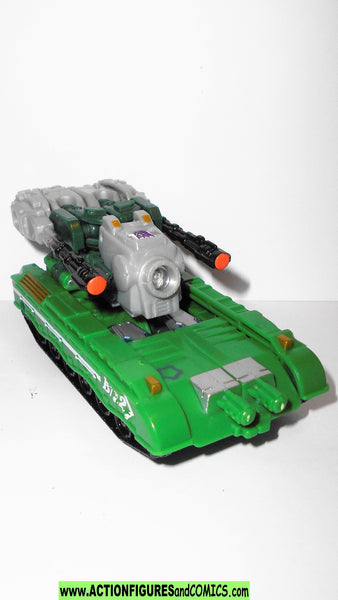 transformers energon KICKBACK 2004 Bruticus military green tank 2003 ...