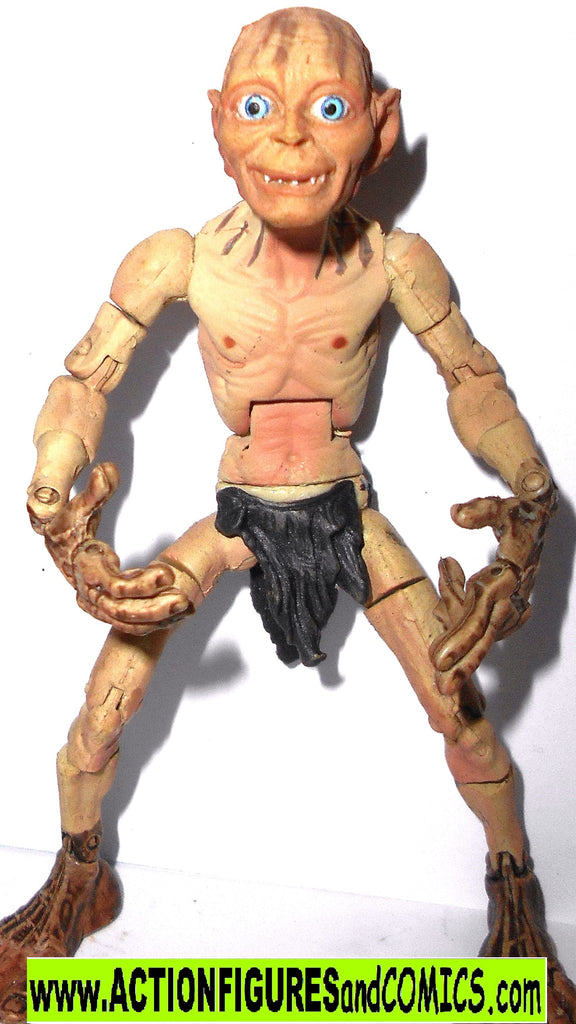 Lord of the Rings SMEAGOL gollum Super Articulation toybiz ...
