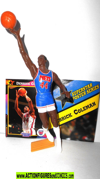 Starting Lineup DERRICK COLEMAN 1992 NJ Nets sports basketball ...