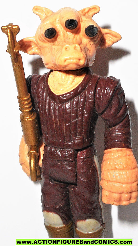 star wars action figures REE YEES 1983 vintage 100% COMPLETE kenner ...