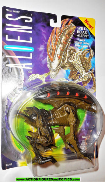 aliens vs predator kenner WILD BOAR ALIEN 1994 movie moc mip mib actio ...