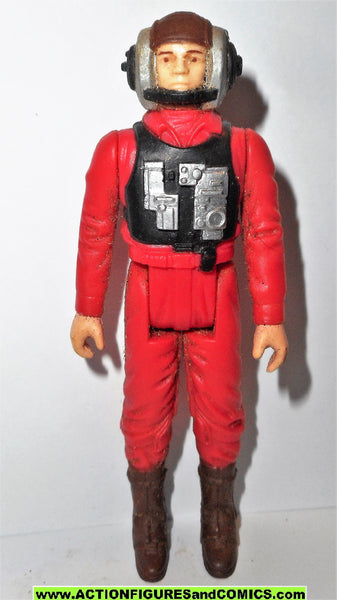 star wars action figures B-WING PILOT 1984 kenner vintage 100% complet ...