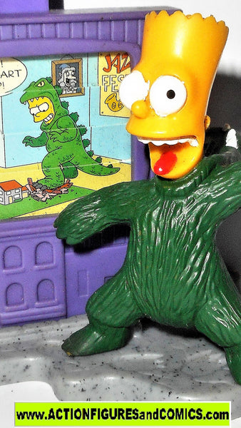 Simpsons BART BARTZILLA Simpson GODZILLA Treehouse of Horror Burger Ki ...