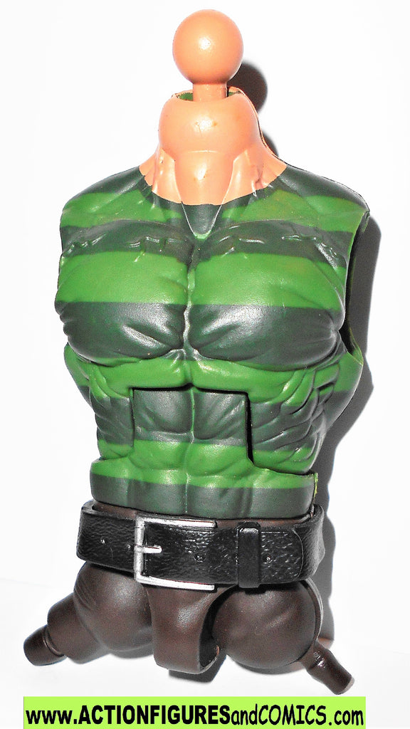 marvel legends SANDMAN TORSO body baf build a figure part spider-man ...