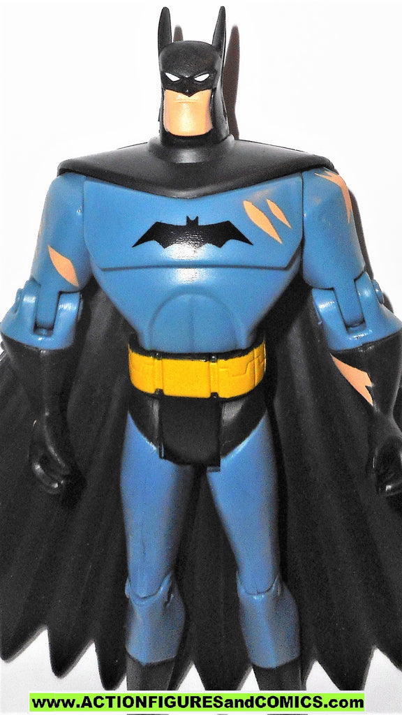 justice league unlimited BATMAN ripped suit battle damaged uniform dc ...