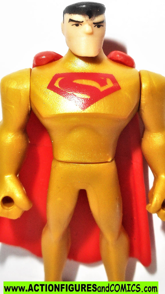 DC mighty minis SUPERMAN GOLD Solar justice league action dc universe ...