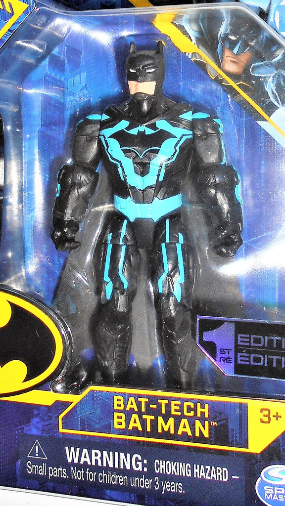 dc universe spin master BATMAN bat tech 2020 4 inch moc ...