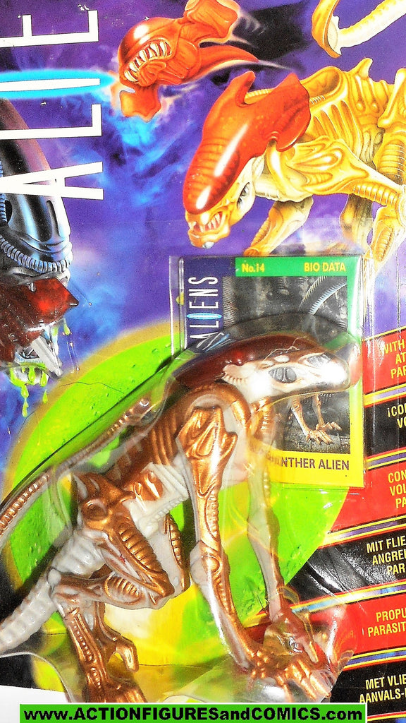 aliens vs predator kenner PANTHER ALIEN 1994 UK European exclusive mov ...