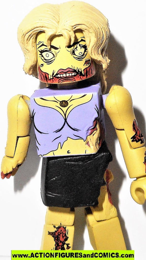 minimates FEMALE ZOMBIE the walking dead action figures amc tv show ...