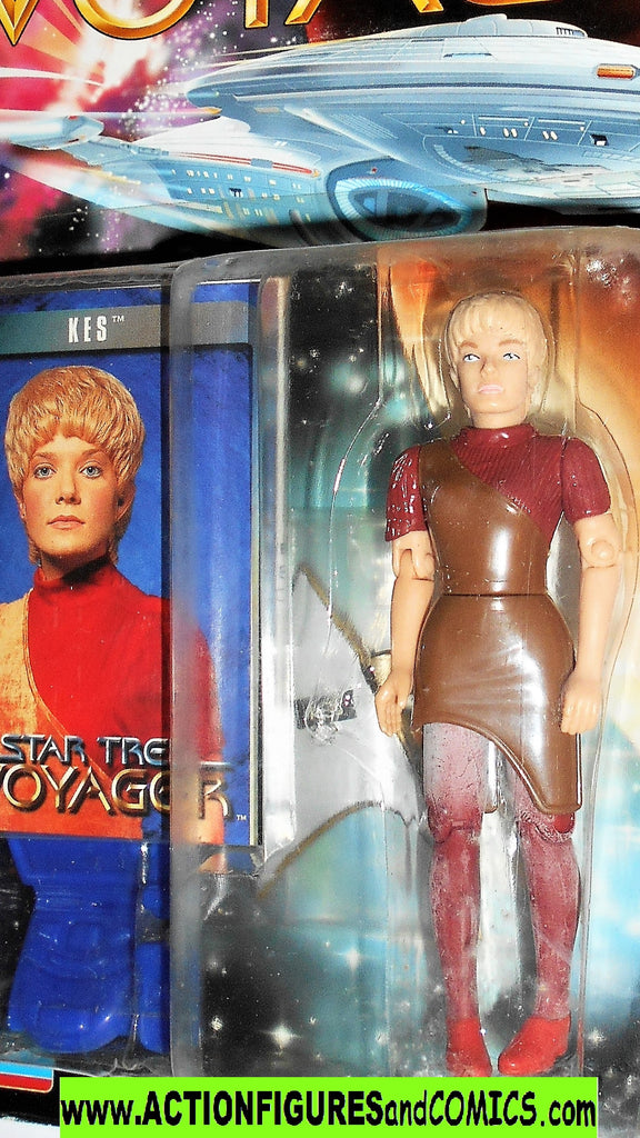 Star Trek KES voyager 1996 playmates action figures toys moc ...