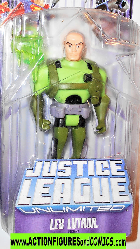 justice league unlimited LEX LUTHOR 2007 superman animated moc ...