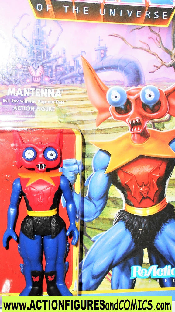 Masters of the Universe MANTENNA 2019 variant ReAction super7 moc ...