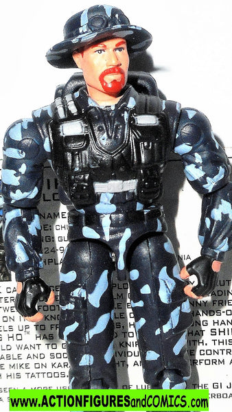 Gi joe SHIPWRECK 2005 v8 Piranha boat driver pilot complete valor vs v ...