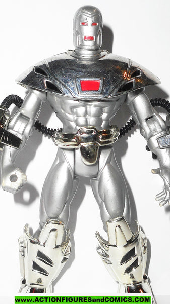 Iron man ARCTIC ARMOR 1995 marvel universe action hour toybiz snow col – ActionFiguresandComics