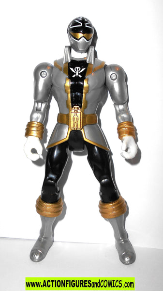 Power Rangers GOLD RANGER 5 inch Megaforce vikar silver fig ...
