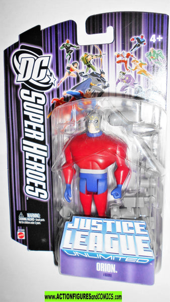 justice league unlimited ORION space sled 2007 purple dc universe moc ...