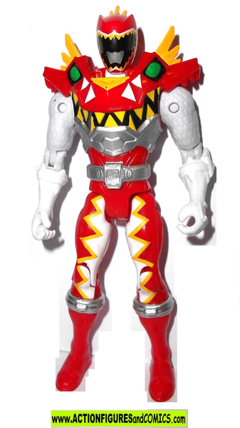 Power Rangers RED RANGER T-rex armor 5 inch Dino Charge bandai ...