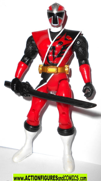 Power Rangers RED RANGER 5 inch 2014 ninja steel – ActionFiguresandComics