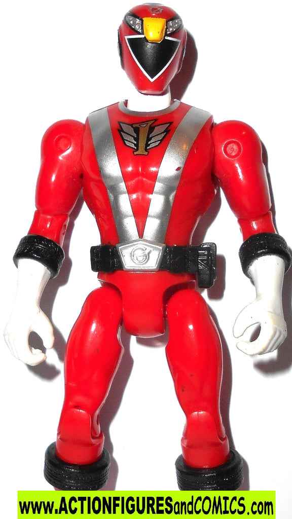 Power Rangers RED RANGER 5 inch RPM megaforce 2014 bandai ...