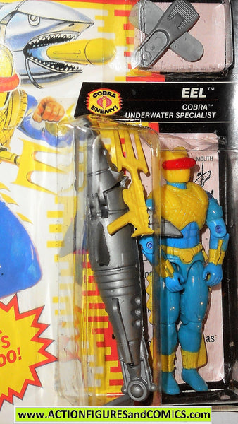 gi joe EEL COBRA 1991 1999 funskool hasbro vintage g i moc ...
