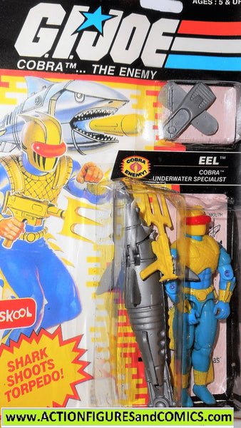 gi joe EEL COBRA 1991 1999 funskool hasbro vintage g i moc ...