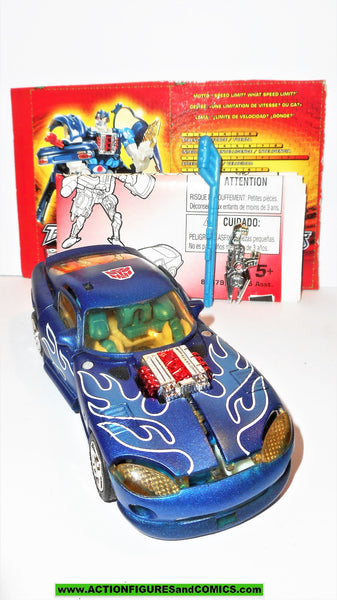 transformers RID SIDE BURN 2001 robots in disguise 2000 action figure ...