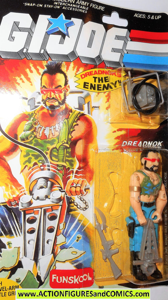 gi joe RIPPER dreadnok 1985 1999 funskool hasbro toys moc ...