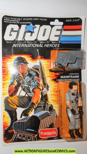 gi joe MAINFRAME 1986 1999 funskool hasbro toys moc vintage main frame ...