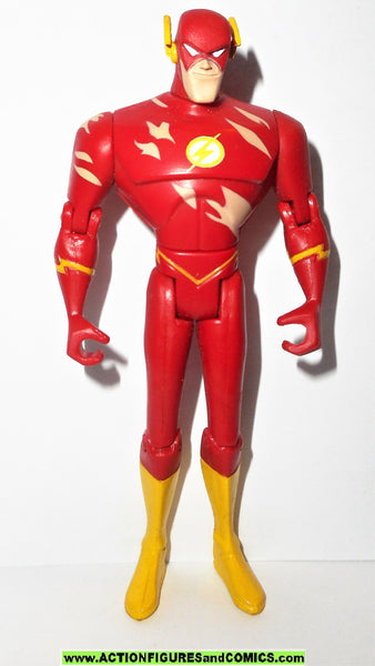 justice league unlimited FLASH ripped suit battle damage wally west dc ...