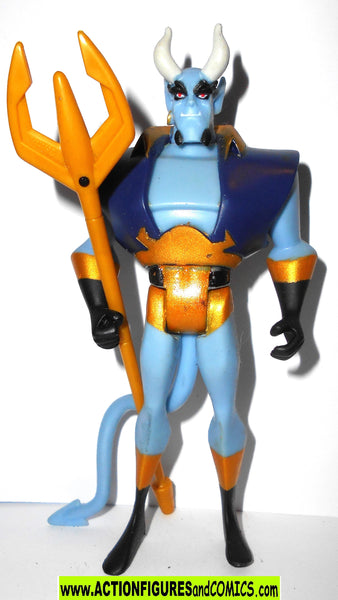 justice league unlimited BLUE DEVIL jlu mattel toys action figures ...