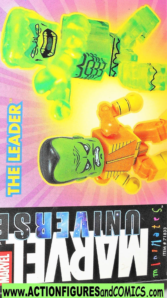 minimates HULK gamma LEADER 2 pack marvel universe moc mib ...