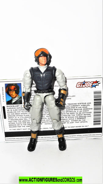 Gi joe BACKBLAST 2004 V3 neutralizer tank driver valor vs venom VVV to ...