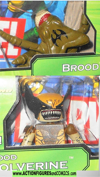 minimates WOLVERINE BROOD variant x-men marvel universe moc mib ...