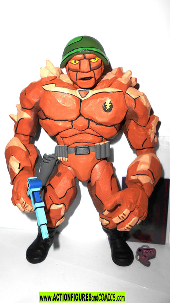 teenage mutant ninja turtles GENERAL TRAAG Neca rock man tmnt ...