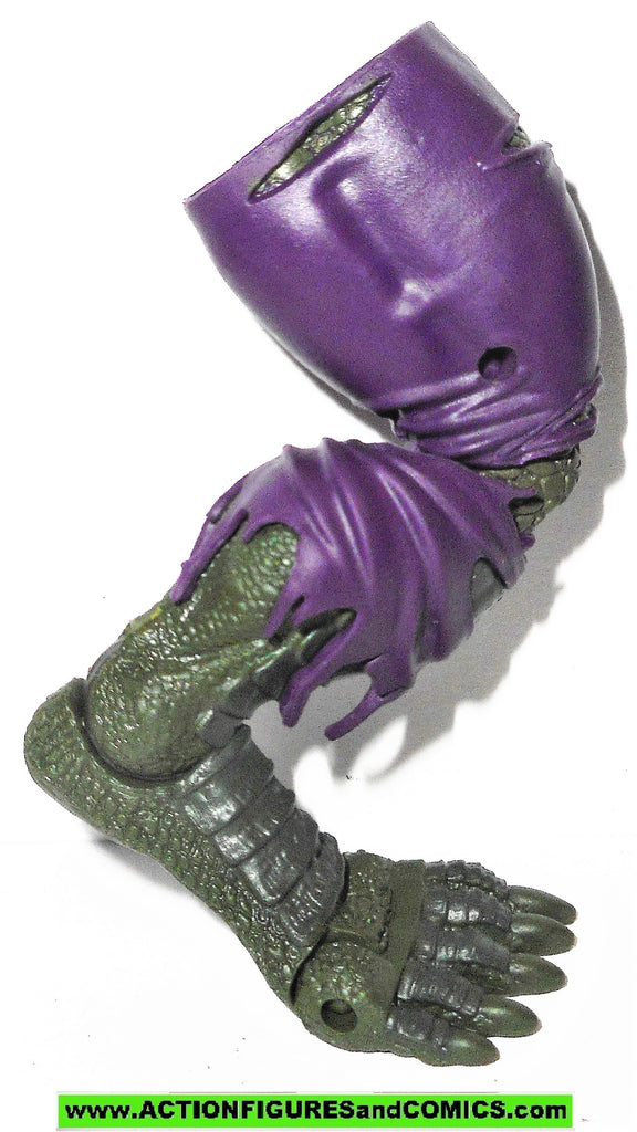 marvel legends LIZARD RIGHT LEG Spider-man build a figure part ...