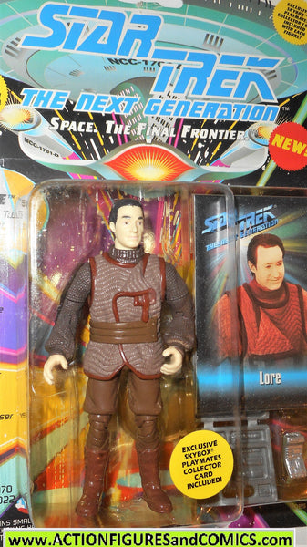 Star Trek LORE Data's evil twin brother 1993 playmates next generation ...