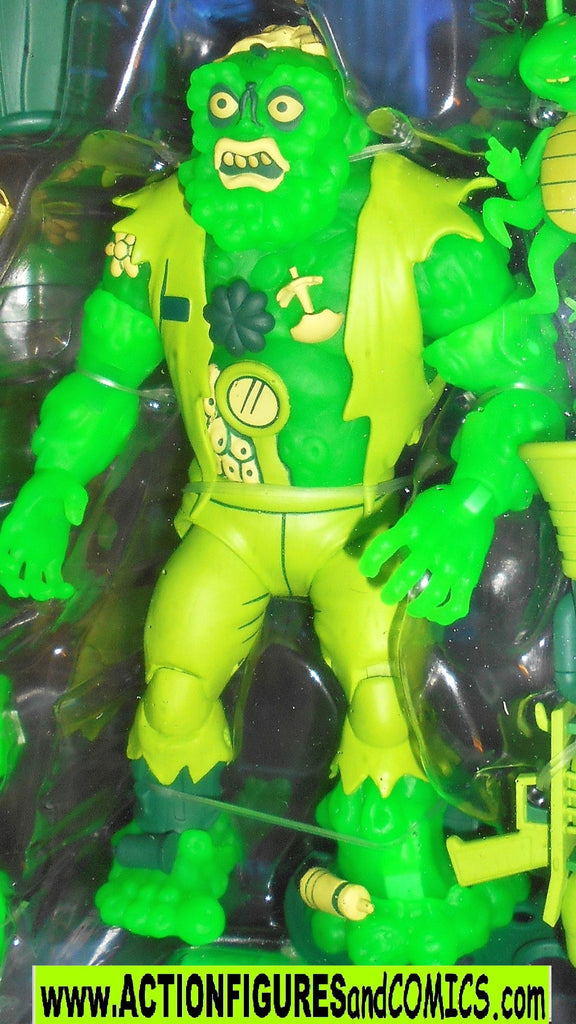 teenage mutant ninja turtles MUCKMAN green glow moc mib ...