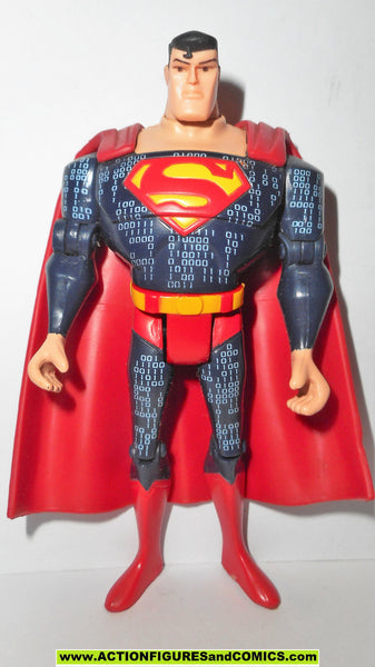 justice league unlimited SUPERMAN digital cyber defender suit & VR hea ...
